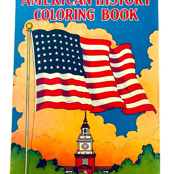 Art | American History Coloring Book Vintage 194s Platt Munk Co | Poshmark